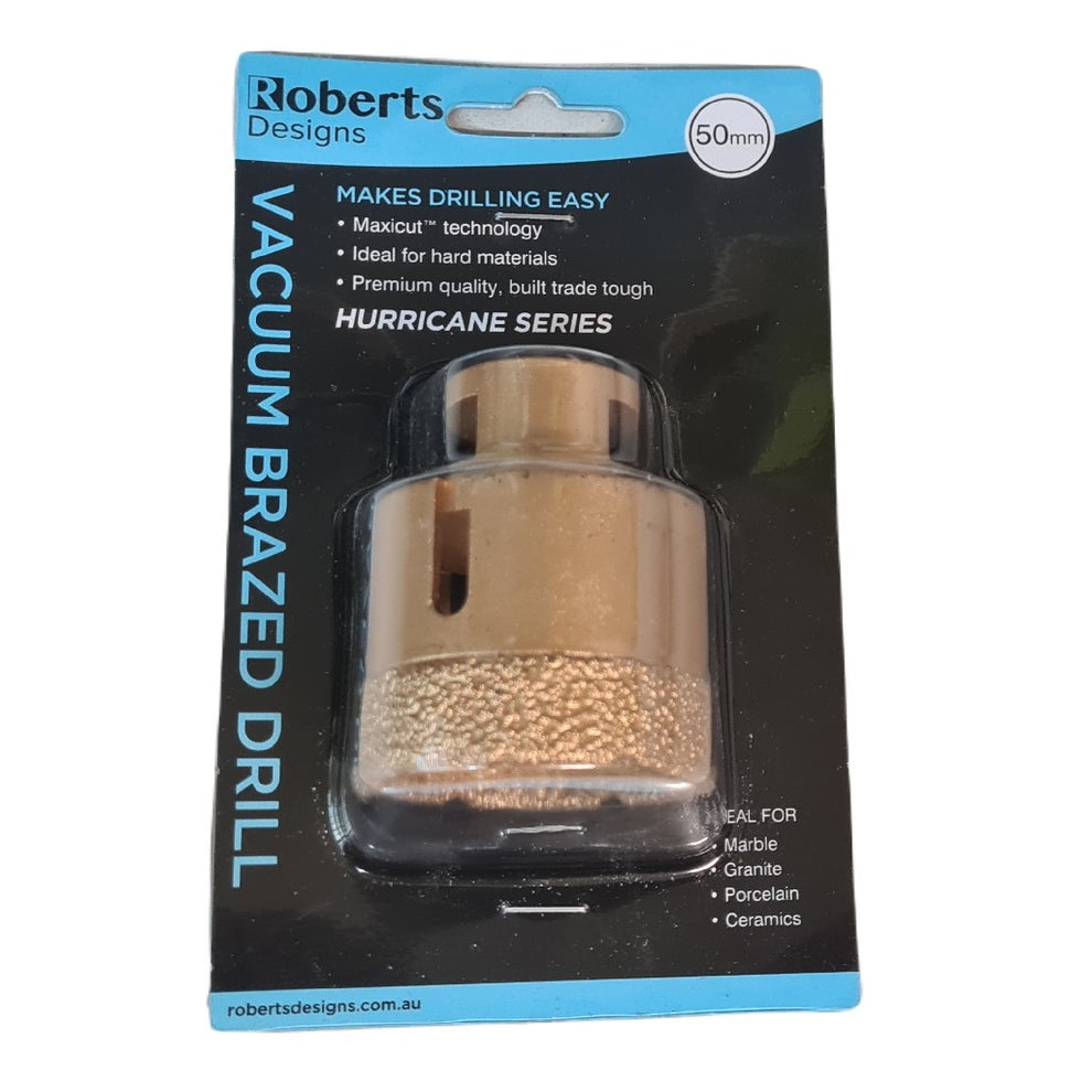 ROBERTS VACUUM BRAZED 50MM DIAMOND DRILL BIT – B&B Hardware