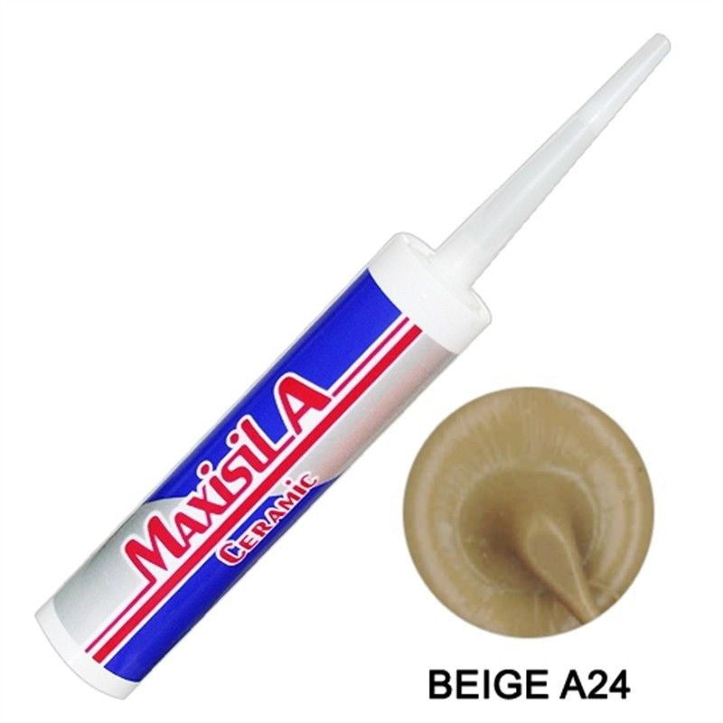 MAXISIL A #24 BEIGE COLOURED SILICONE 310ML – B&B Hardware