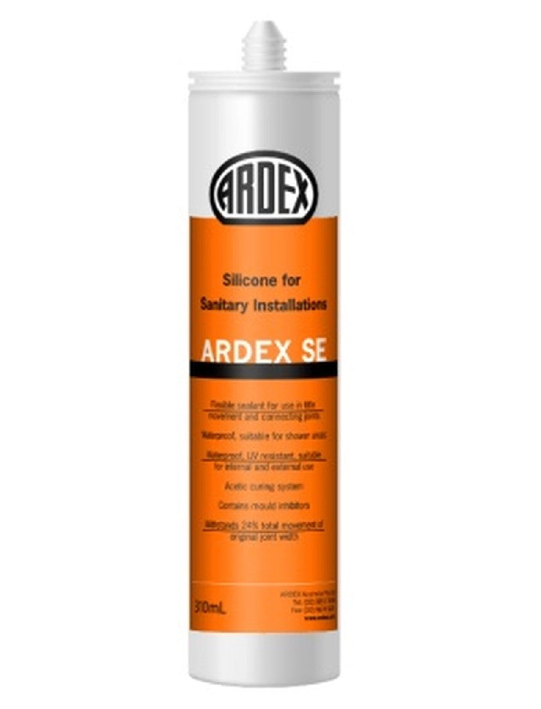 ARDEX SE ACETOXY SILICONE ALABASTER 310ML – B&B Hardware