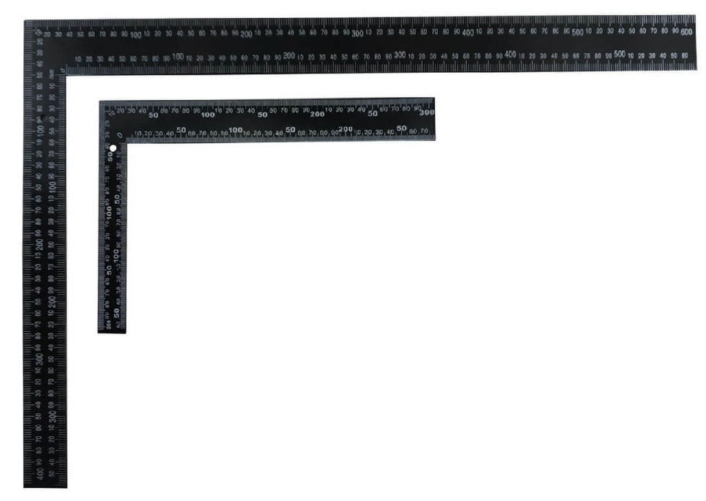 MEDALIST 2PCE 200 X 300 & 400 X 600MM STEEL SQUARE SET – B&B Hardware