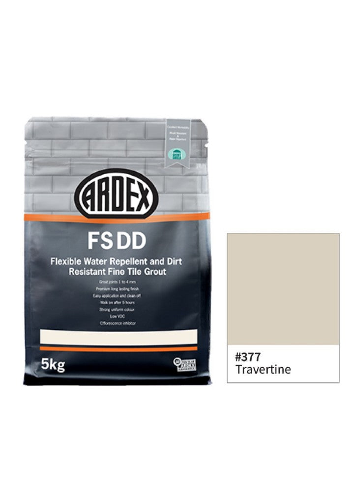 ARDEX FS-DD GROUT 5KG #377 TRAVERTINE – B&B Hardware