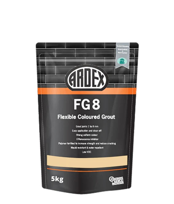 ARDEX FG8 GROUT 5KG #250 FRENCH VANILLA – B&B Hardware