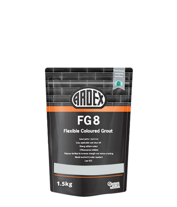 ARDEX FG8 GROUT 1.5KG #241 MISTY GREY – B&B Hardware