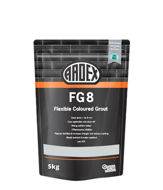 ARDEX FG8 GROUT 5KG #241 MISTY GREY – B&B Hardware
