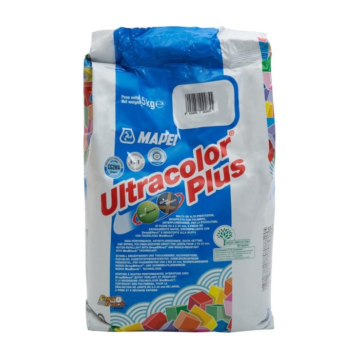 MAPEI ULTRACOLOR PLUS GROUT 5KG # 137 CARIBBEAN – B&B Hardware